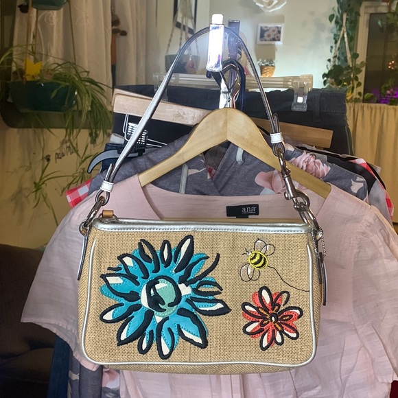 Coach | Bags | Coach Bees And Flowers Euc | Poshmark
